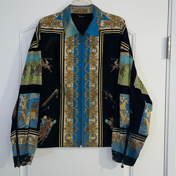 Versace | Jackets & Coats | Vintage Versace Sport Bomber Jacket | Poshmark